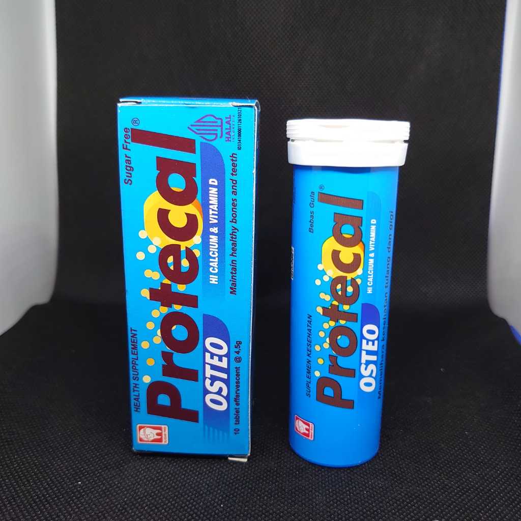 Jual Protecal Osteo Vitamin Tube isi 10 Tulang Sehat untuk Masa Depanmu ...