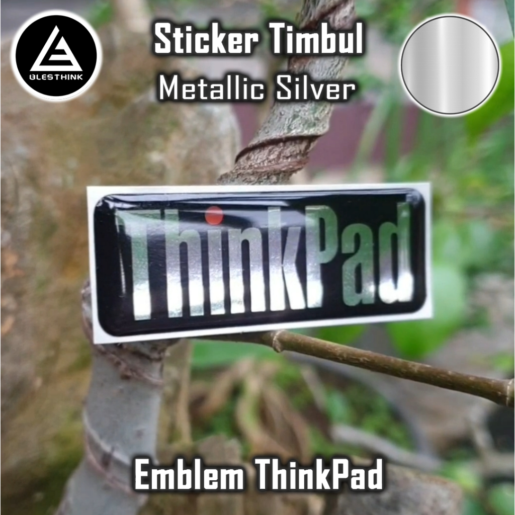 Jual Stiker Timbul Emblem ThinkPad | Shopee Indonesia