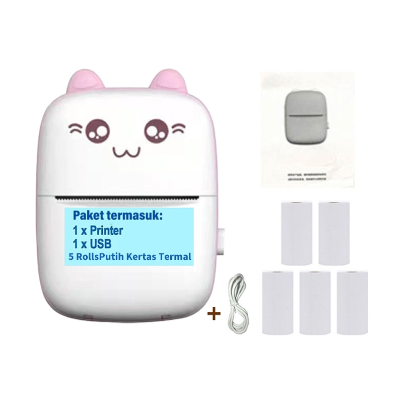 Jual Printer Mini Thermal Printer Alat Printer Bluetooth Dari Hp Mini ...