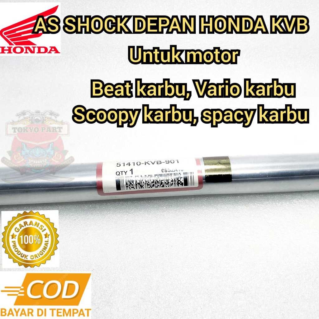 Jual AS SHOCK SOK DEPAN HONDA KVY KVB KUALITAS ASLI ORIGINAL HONDA ...