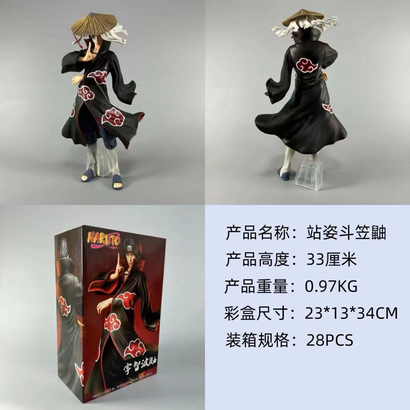 Jual action figure naruto itachi topi caping box | Shopee Indonesia