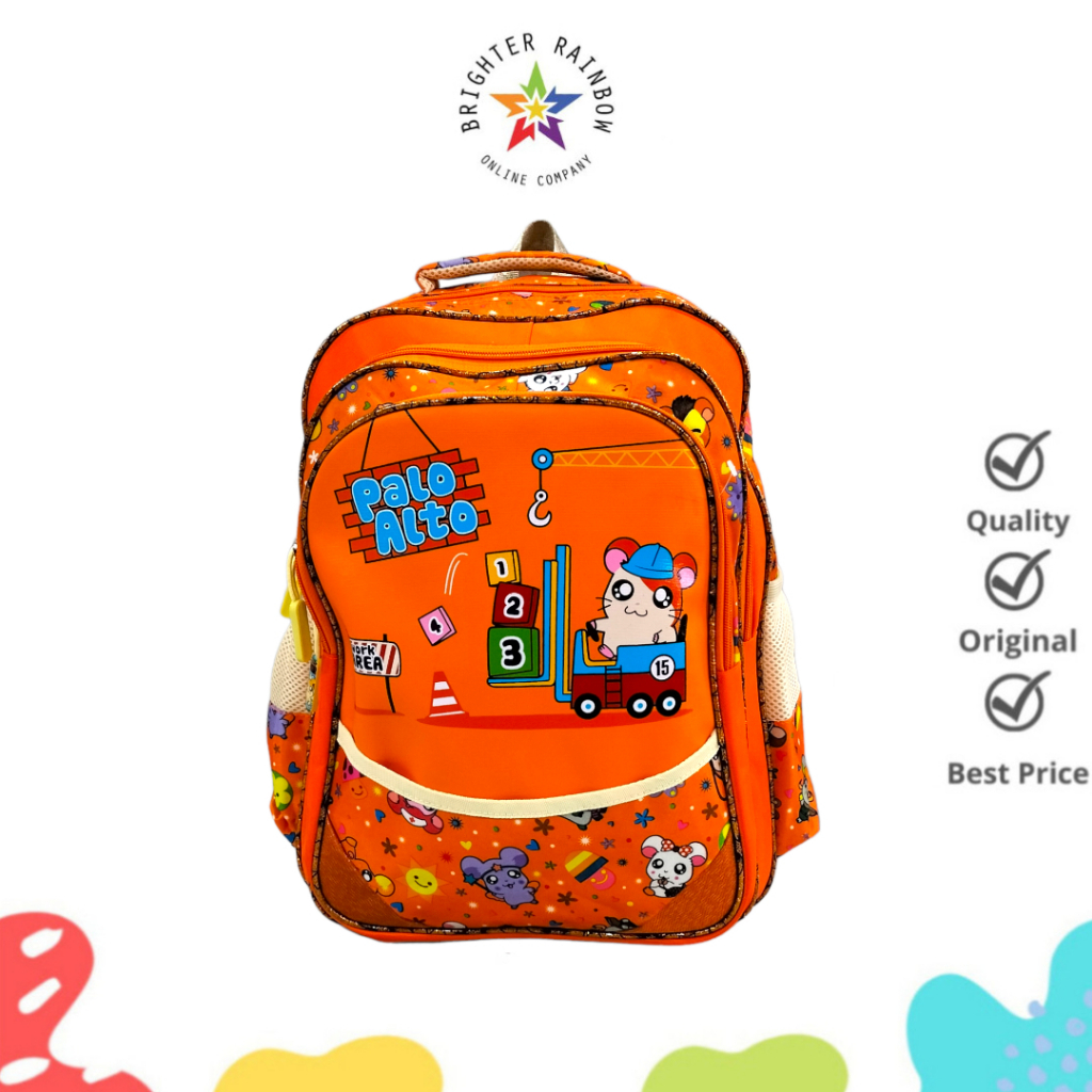 Jual TAS PALO ALTO 41577-P RANSEL ANAK SEKOLAH TK/SD HAMTARO DENGAN ...