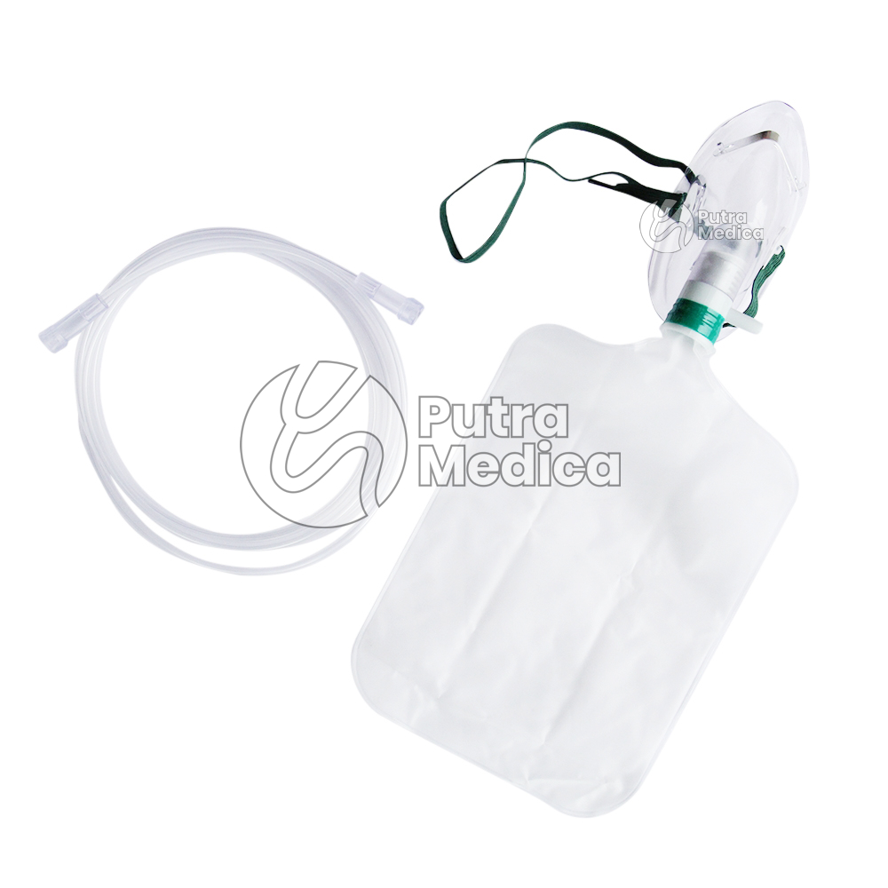 Jual Gea Masker Non Rebreathing Size L / Oxygen Mask / Masker Oksigen ...