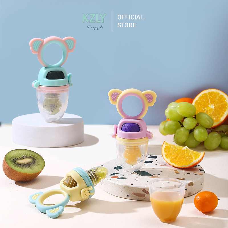 Jual KZLY STYLE DOT BUAH EMPENG BAYI MPASI Multifungsi Baby Fruit ...