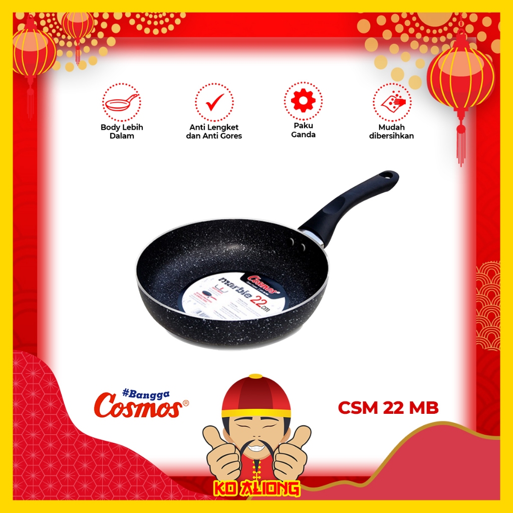 Jual Cosmos Frying Pan / Penggorengan CFP 22 MB MURAH BANGET / GARANSI ...