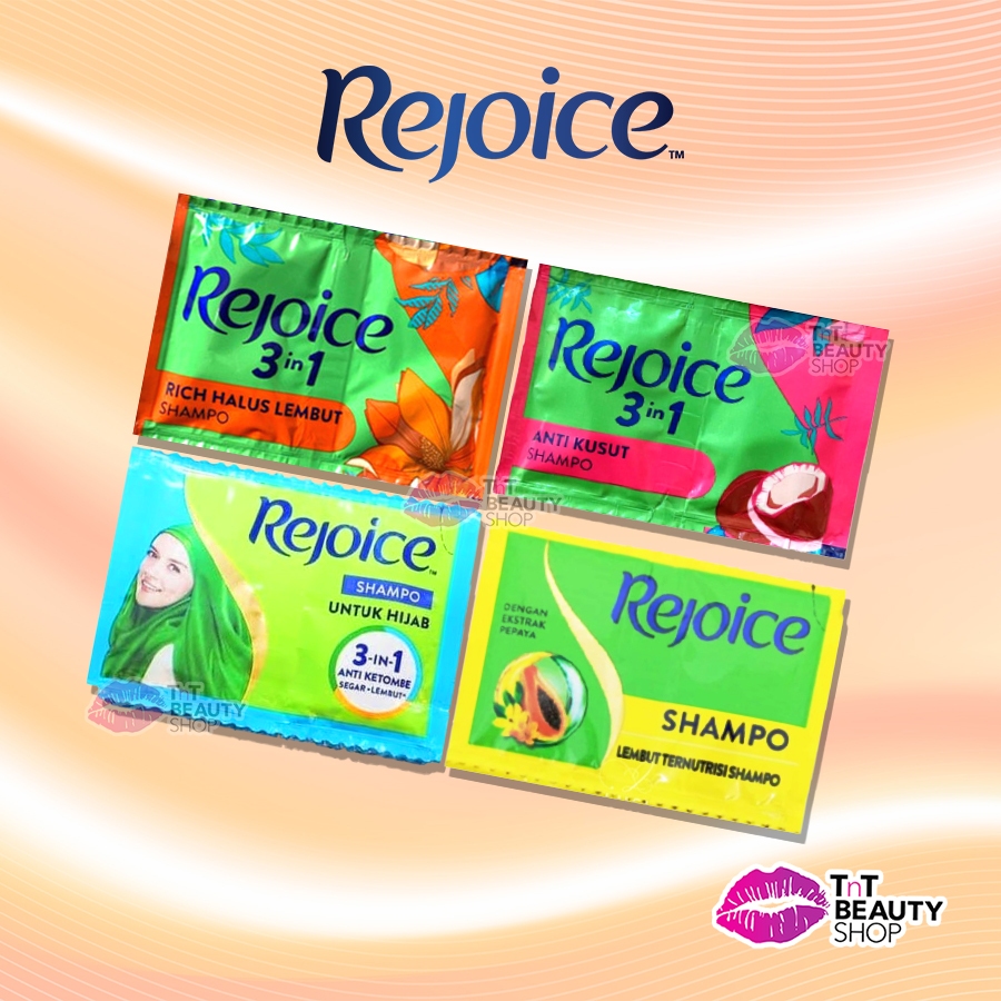 Jual SAMPO REJOICE SACHET 10ML | TnT Beauty Shop | Shopee Indonesia