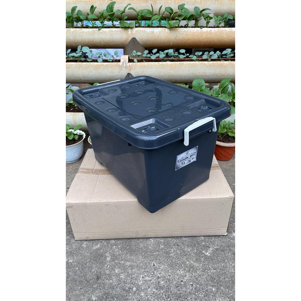 Jual Kontainer Box Plastik Container KARBON Box PUMA AKAKO Hitam Black ...