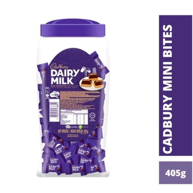 Jual Cadburry Dairy Milk Toples Coklat susu / Milk Chocolate 450gr ...