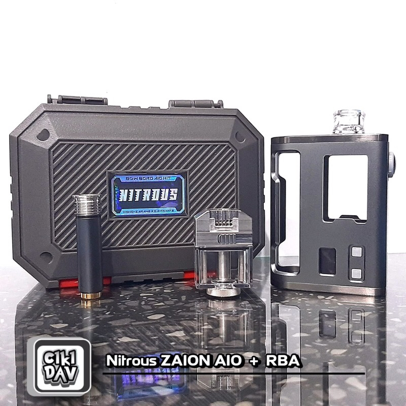 Jual Nitrous ZAION AIO Kit + RBA authentic | Shopee Indonesia