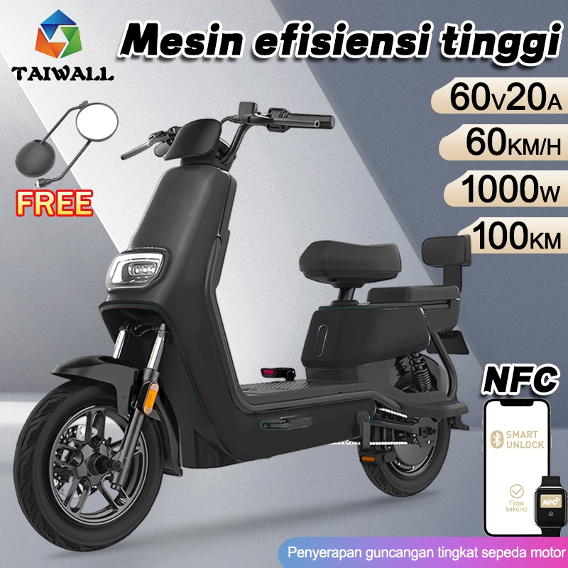 Jual Sepeda Motor Listrik/ Sepeda listrik Dengan Pedal / SSepeda ...