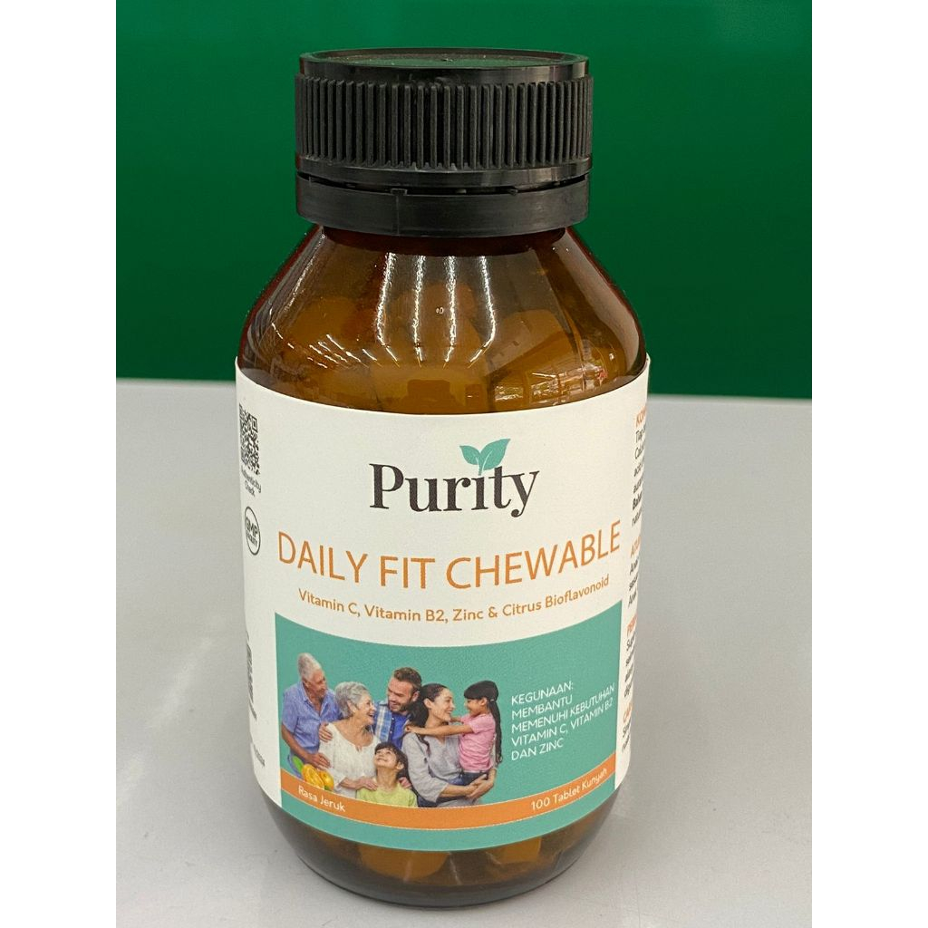 Jual PURITY DAILY FIT CHEWABLE 100 TABLET | Shopee Indonesia