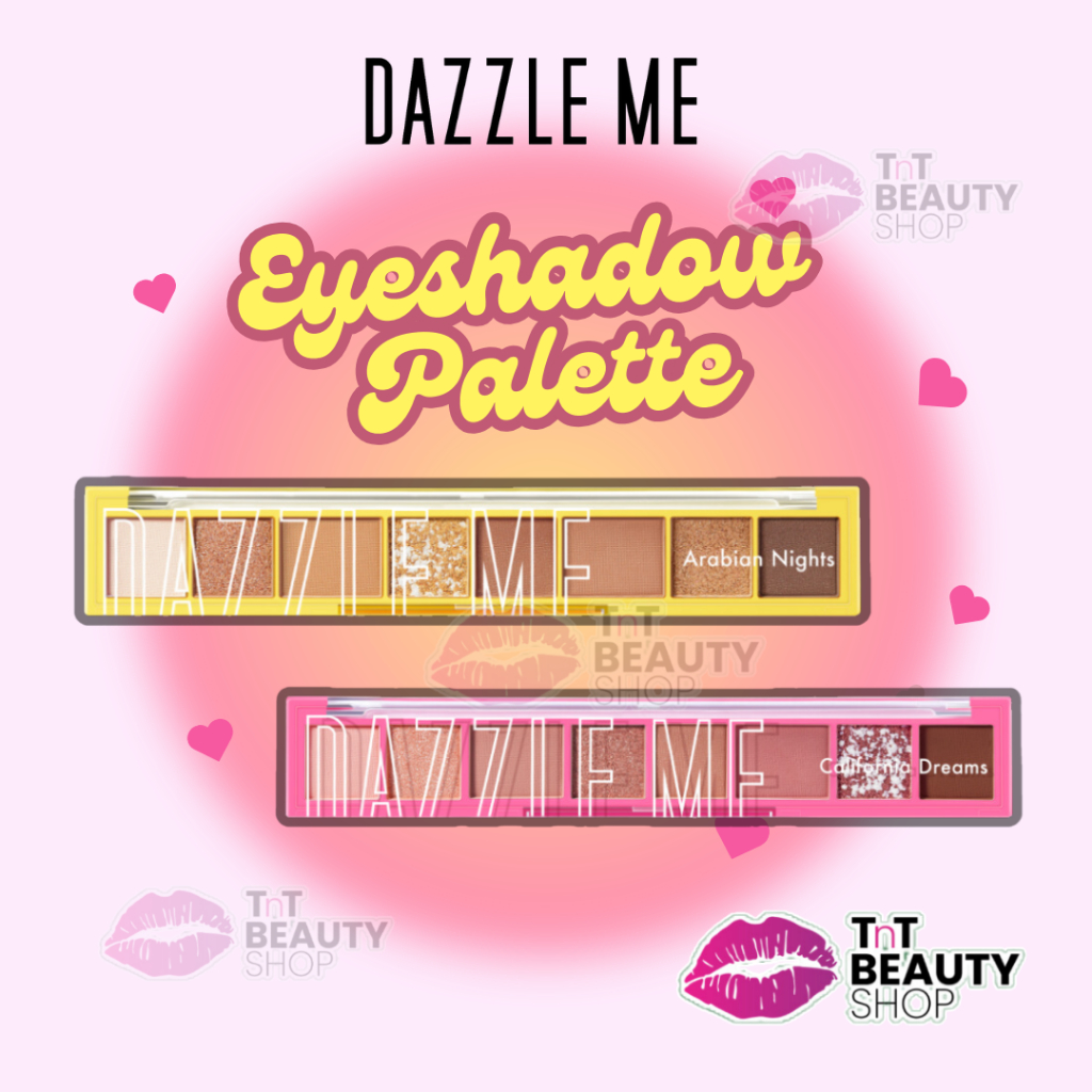 Jual Dazzle Me The World Traveler Eyeshadow Palette | Eye Shadow - TnT Beauty Shop | Shopee ...