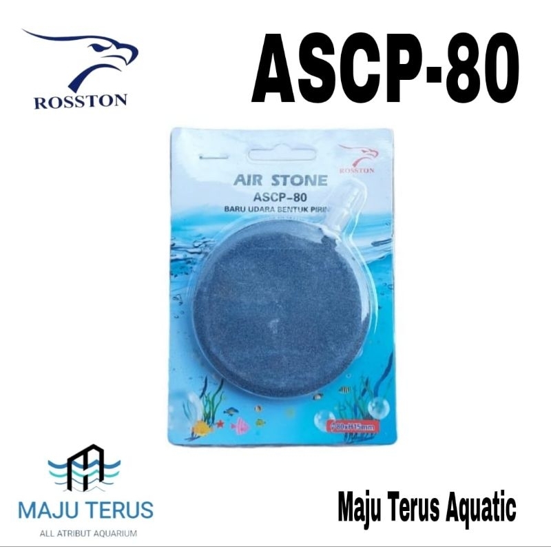 Jual Batu Gelembung Udara Aquarium Airstone Bentuk Bulat Pipih ASCP-80 ...
