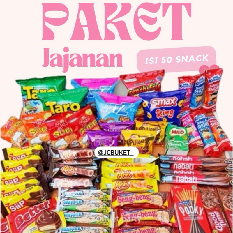 Jual Paket Jajanan/ Paket Snack/ Snack Box 1 Kardus | Shopee Indonesia