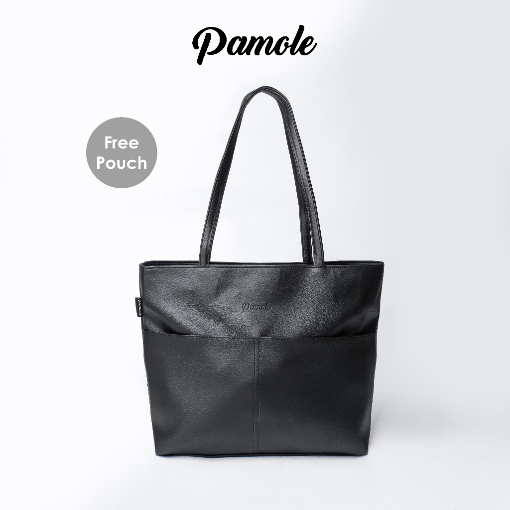 Jual Pamole - Tas Tote Bag Wanita Penutup Resleting - Dona Series ...