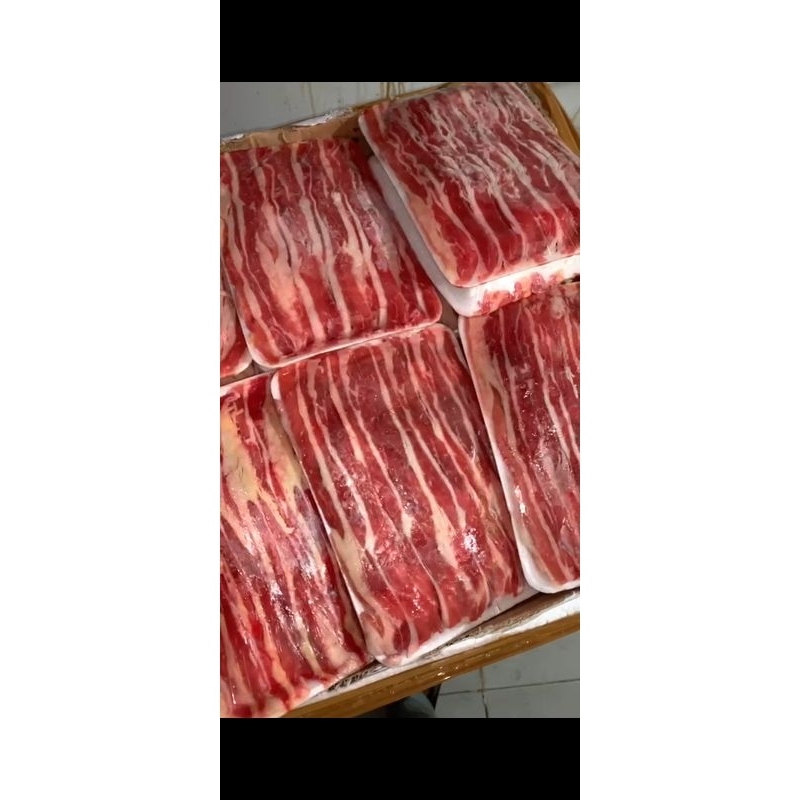 Jual beef slice mix fat 500gr | Shopee Indonesia