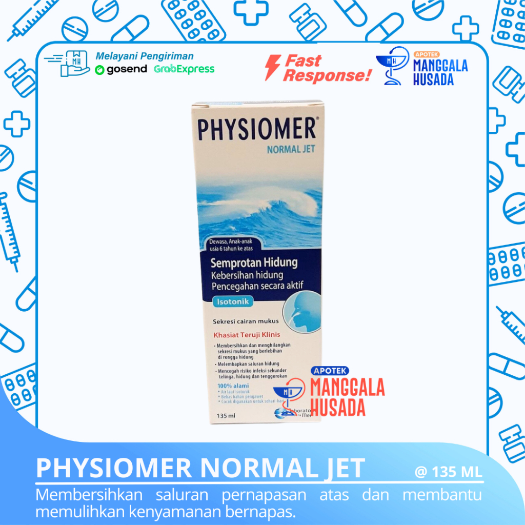 Jual PHYSIOMER NORMAL JET @ 135 ML | Shopee Indonesia