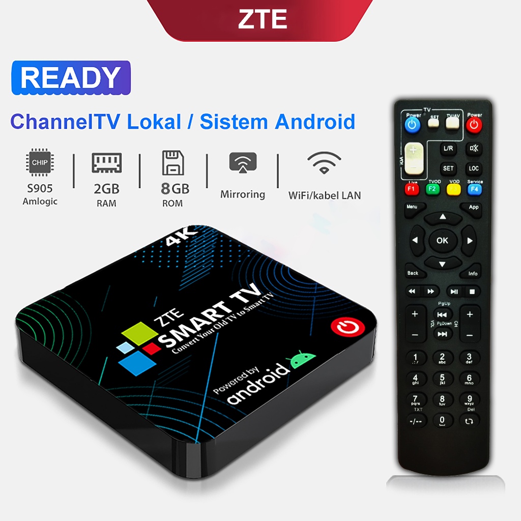 Jual Android Tv Box 2gb Ram 8gb Rom Tv Box Android Smart Tv Box Unlock ...