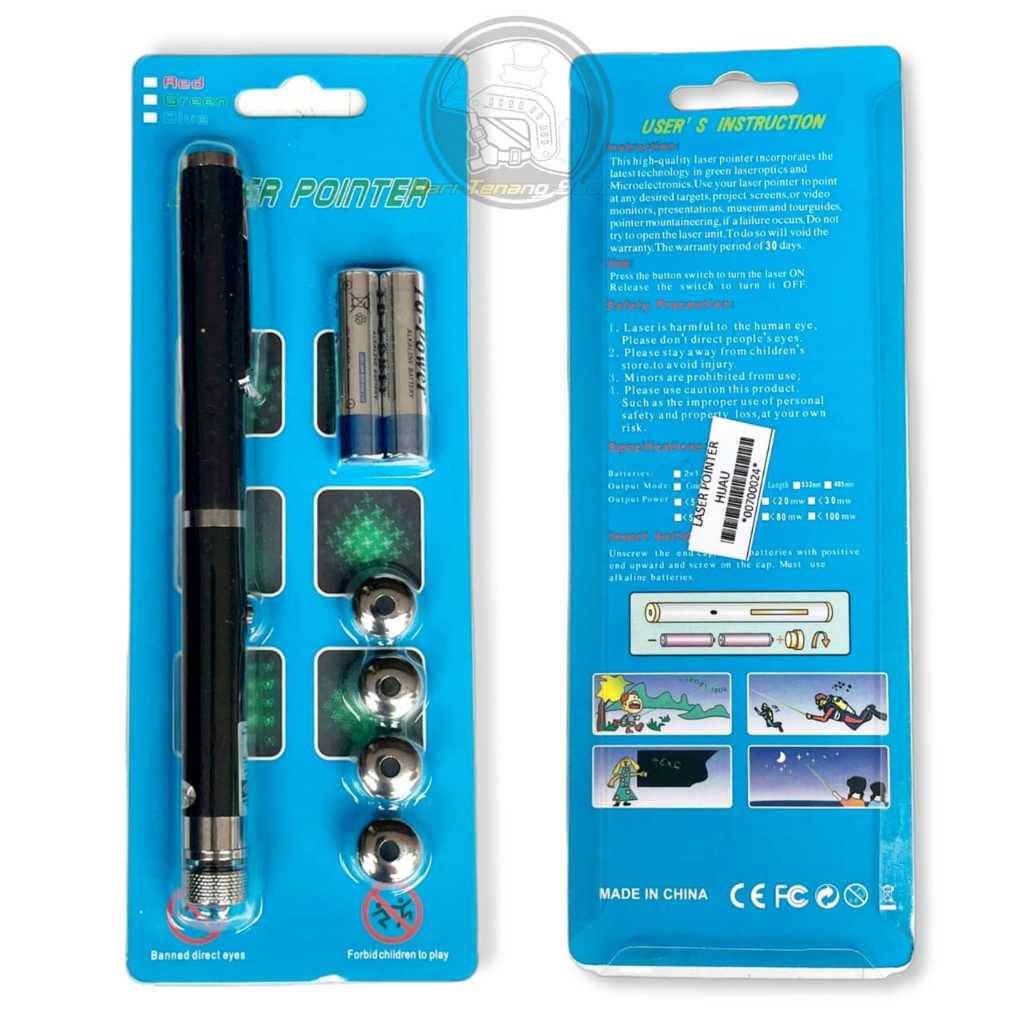 Jual Laser pointer green Laser Hijau Green Laser Pointer Jarak Jauh Pen ...