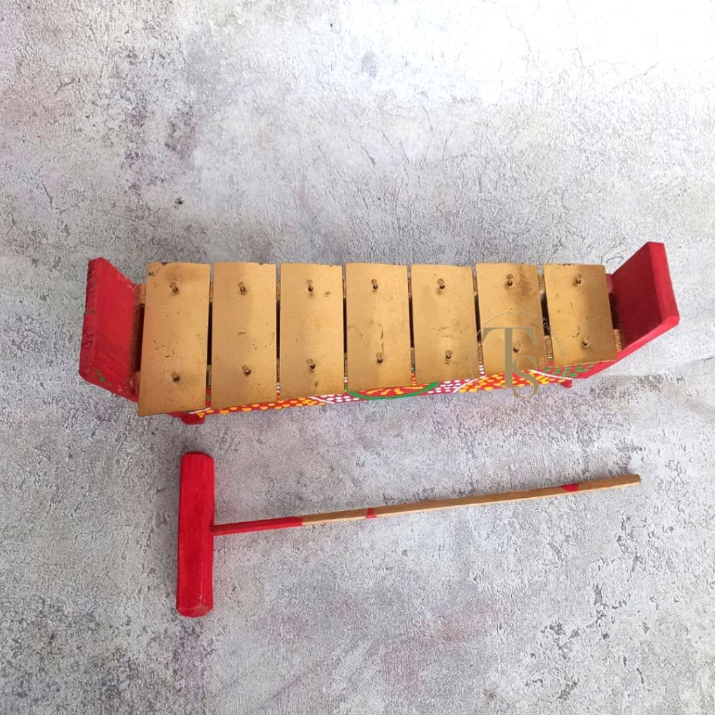 Jual Gamelan Gambang Mini Saron Motif + Pentungan / Gamelan Anak ...
