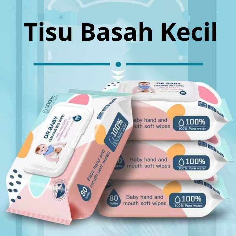 Jual KP144 - TISU BASAH BAYI ISI 80 LEMBAR TISSUE BASAH BABY MURAH BABY ...