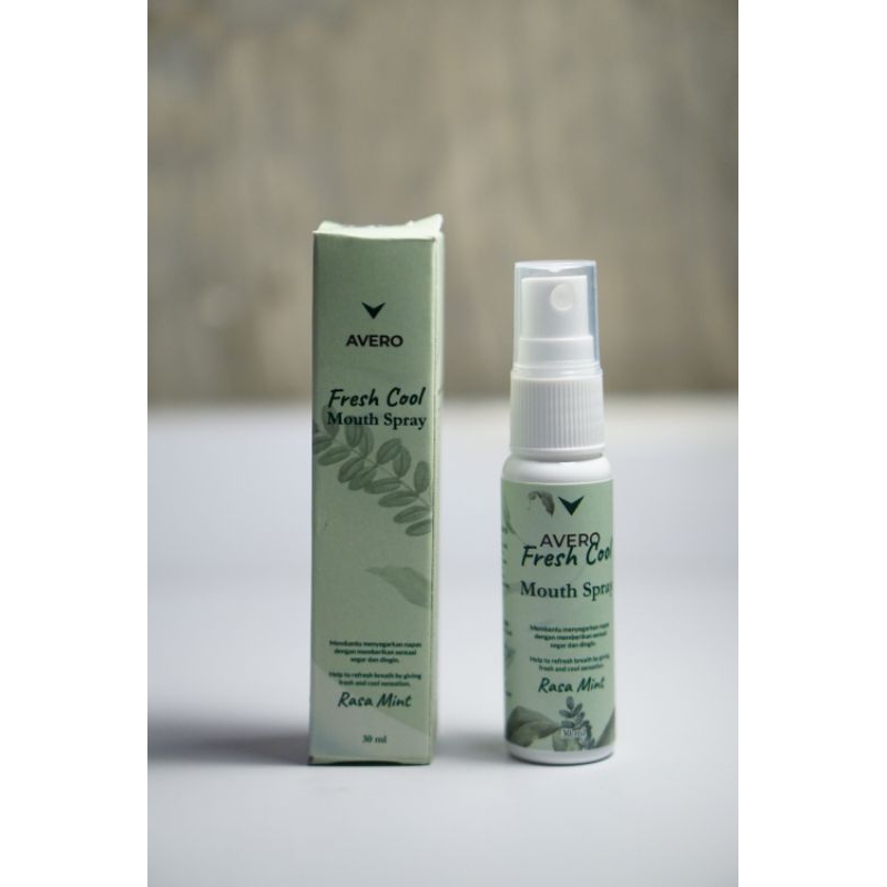 Jual AVERO Fresh Cool Mouth Spray - BPOM Parfum Mulut, Pengharum Mulut ...