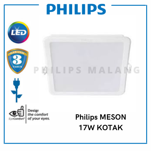 Jual Philips Meson Kotak Led Downlight 17W inbow Murah | Shopee Indonesia