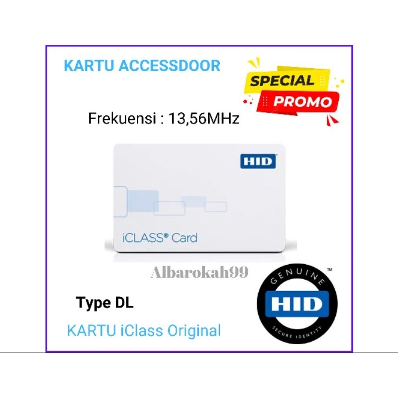 Jual Kartu HID iClass DL Tipis Original | Shopee Indonesia
