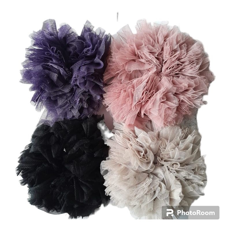 Jual Cepol Hijab Tile Premium Ikat Rambut Scrunchie Jilbab Bervolume ...