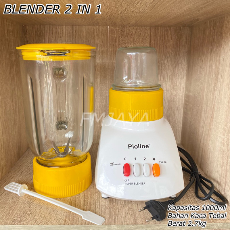 Jual BLENDER 2 IN 1 || BLENDER 1.2 LITER || BLENDER KACA ELEKTRIK | Shopee Indonesia