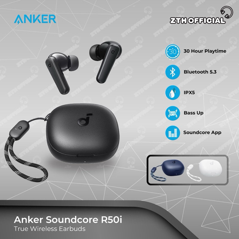 Jual Anker Soundcore R50i R50l True Wireless Earbuds TWS Earphone - A3949 | Shopee Indonesia