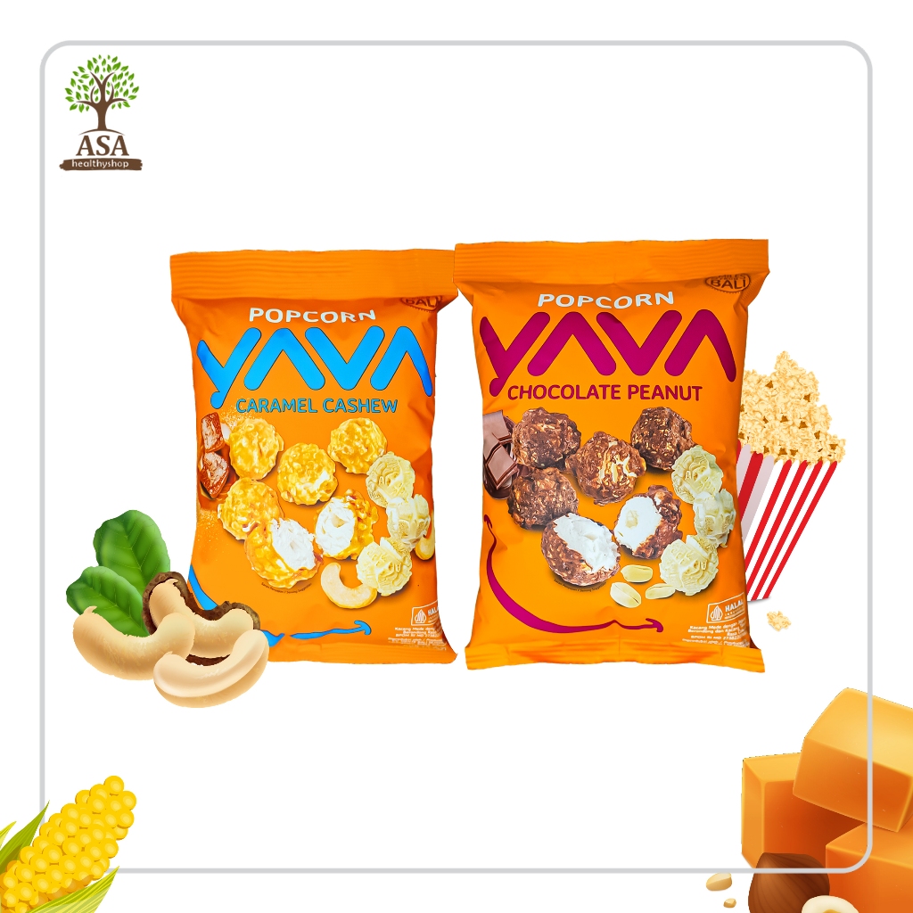Jual East Bali YAVA Popcorn 60 gram | Shopee Indonesia