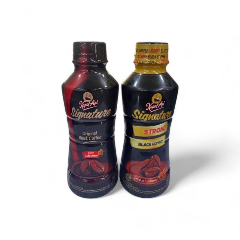 Jual Kapal Api Signature Original Black/Strong Black 200ml-Kopi Instan ...