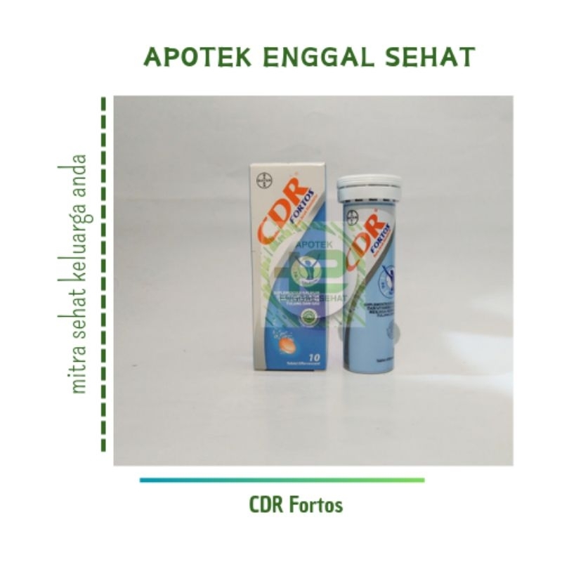 Jual CDR Fortos suplementasi kalsium dan vitamin D untuk menjaga ...