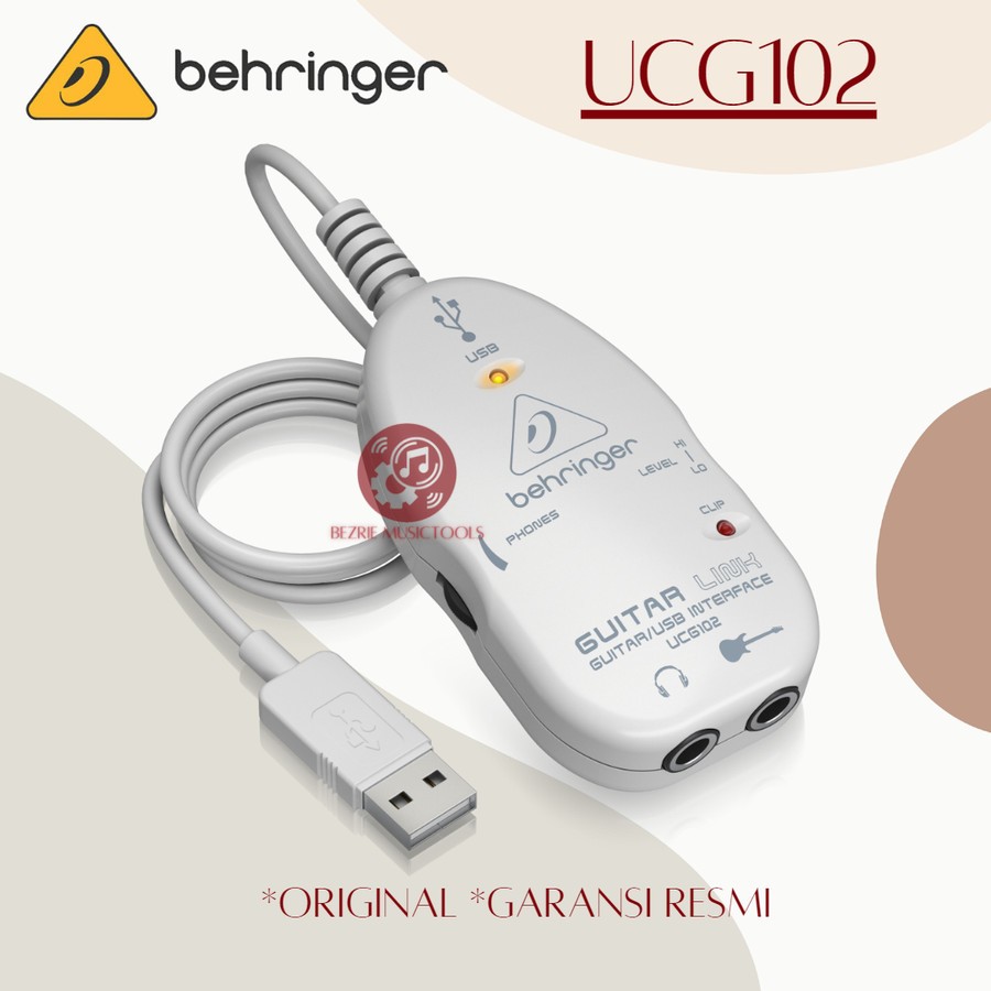 Jual Behringer Guitar Link UCG102 The Ultimate Guitar-USB Audio ...