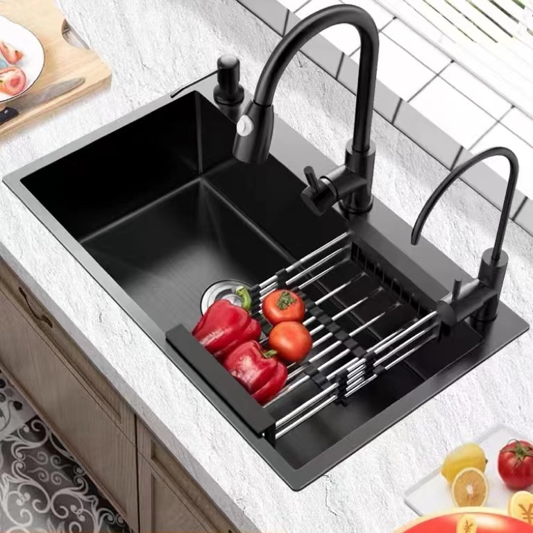 Jual Sus 304 Kitchen Sink Paket Lengkap 6045 Wastafel Dapur Dengan ...