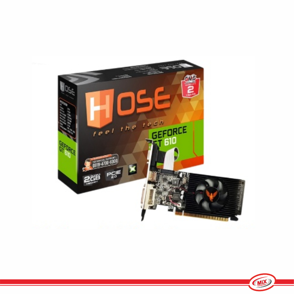 Jual VGA HOSE NVIDIA GeForce GT610 2GB DDR3 64 BIT | Shopee Indonesia