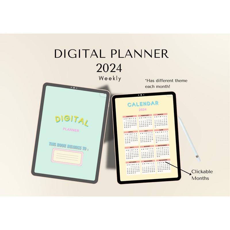 Jual Digital Planner Notes G00dnotes Diary 2024 | Shopee Indonesia