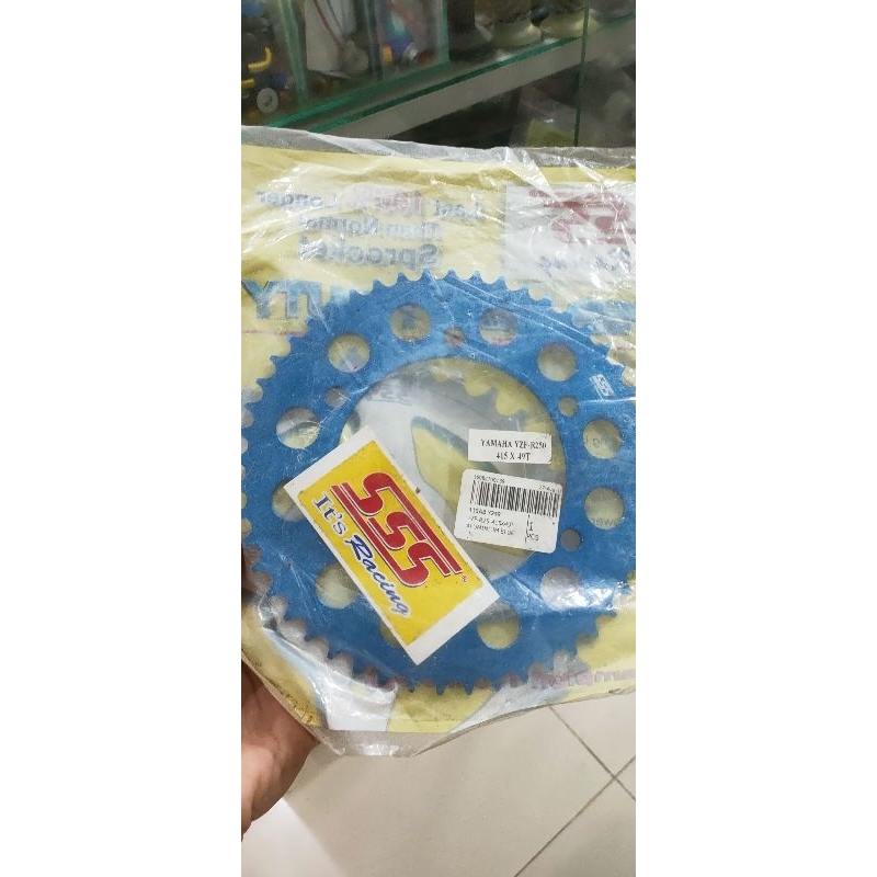 Jual gear belakang sss yamaha r25 mt25 ninja 250 karbu 250 fi z250 ...