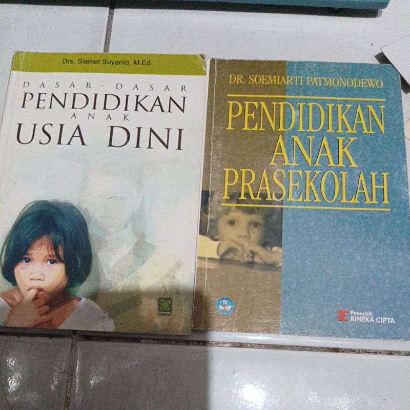 Jual paket buku dasar pendidikan anak usia dini dan prasekolah bekas original | Shopee Indonesia