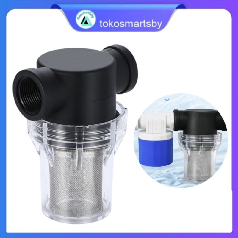 Jual Filter Pipa Air Bahan Plastik Transparan Ukuran 1/2 Dan 3/4 Untuk ...