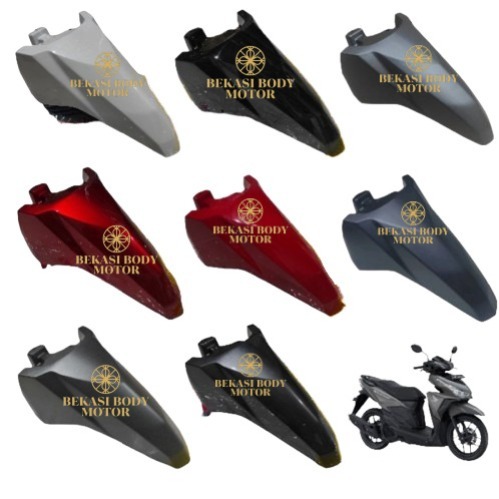 Jual Spakbor depan vario 125 - 150 LED 2015 2016 2017 HITAM MERAH BIRU ...