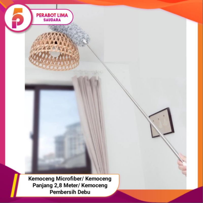 Jual Kemoceng Microfiber/ Kemoceng Panjang 2,8 Meter/ Kemoceng ...