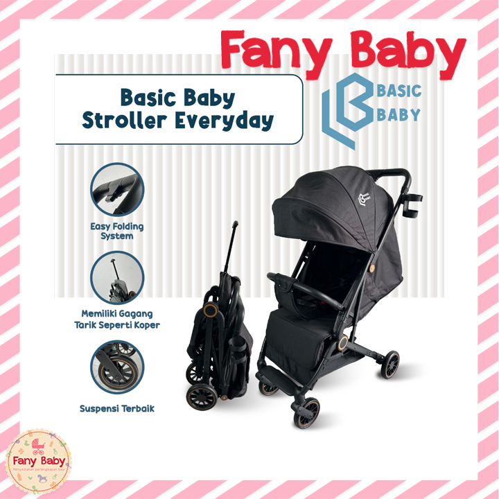 Jual BASIC BABY STROLLER EVERYDAY – Stroller Bayi Anak Kereta Dorong ...