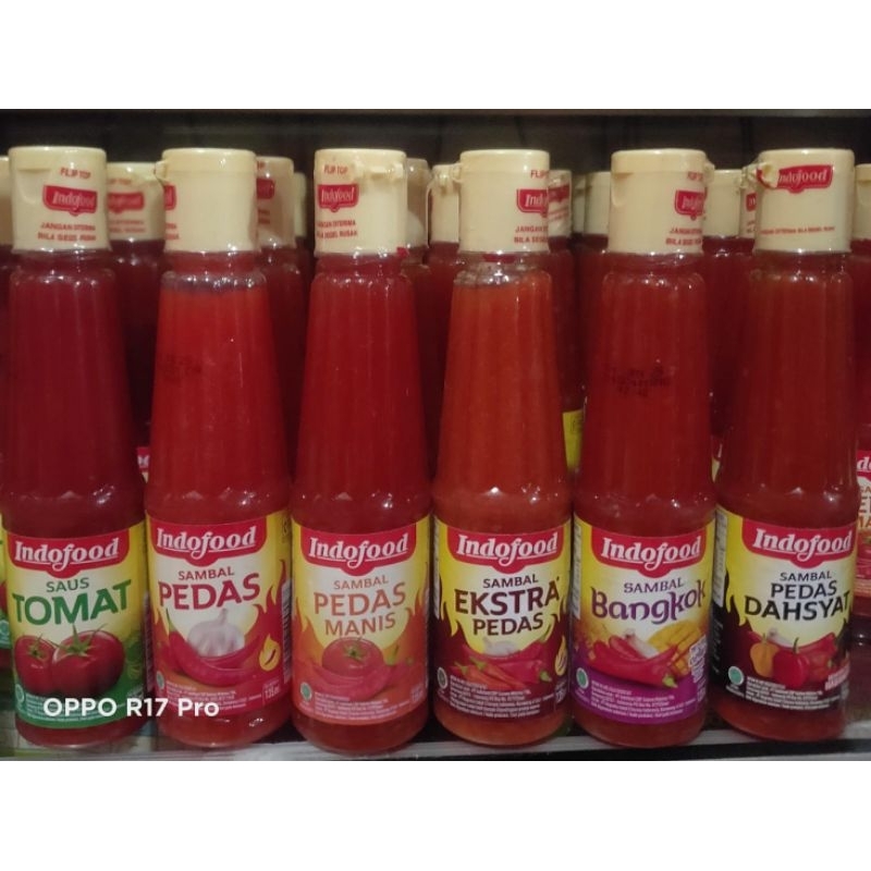 Jual Saos Sambal Indofood Botol 135 ml | Shopee Indonesia