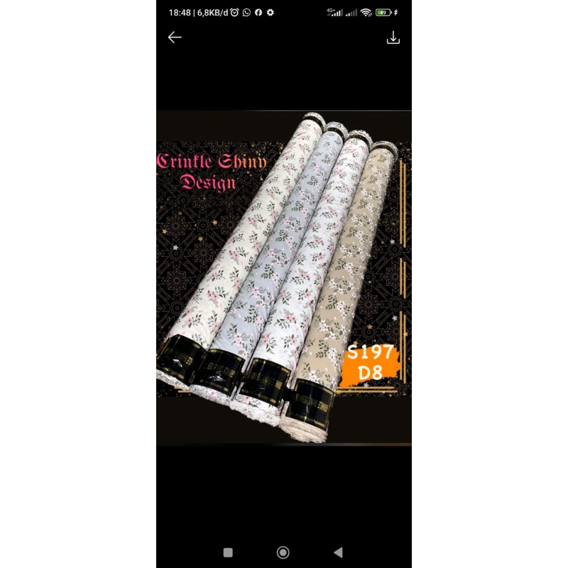 Jual Bahan Kain CEY AIRFLOW CRINKLE MOTIF Roll | Shopee Indonesia