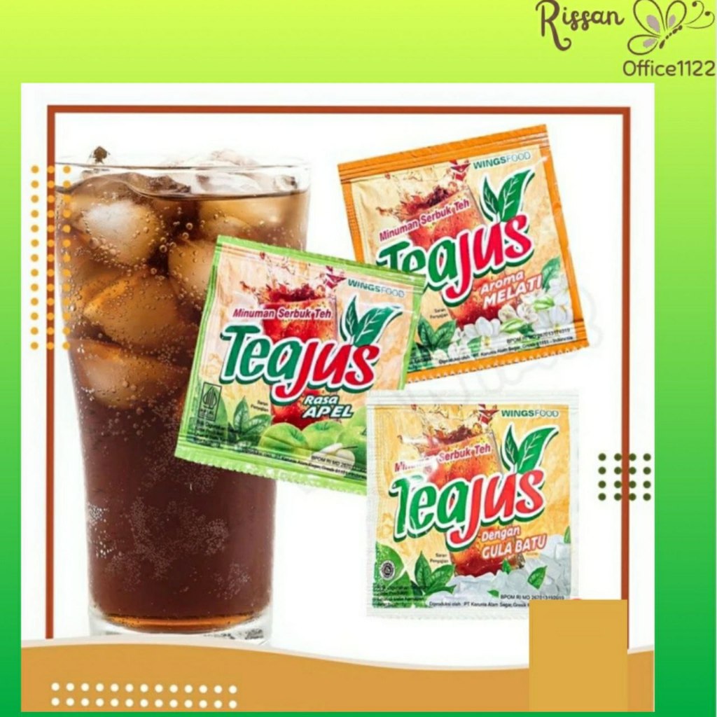 Jual Tea Jus Minuman Serbuk Teh Sachet satuan / tea jus bubuk instan ...