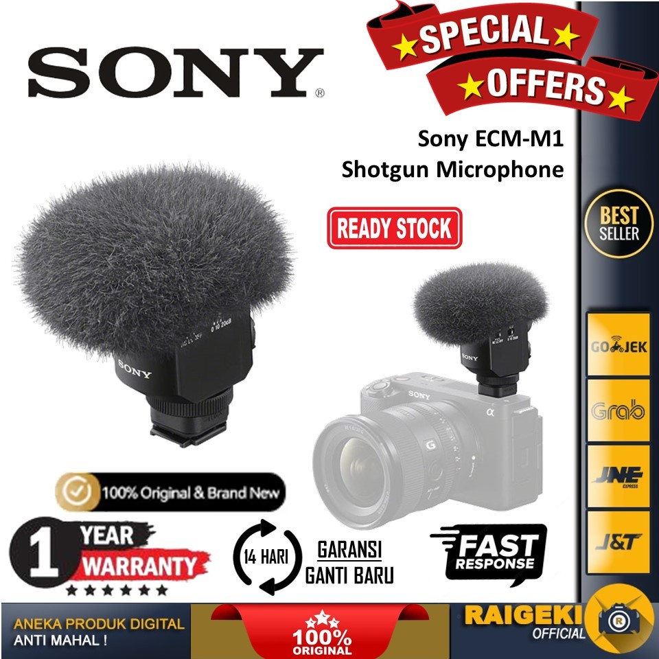 Jual Sony ECM-M1 Shotgun Microphone | Shopee Indonesia