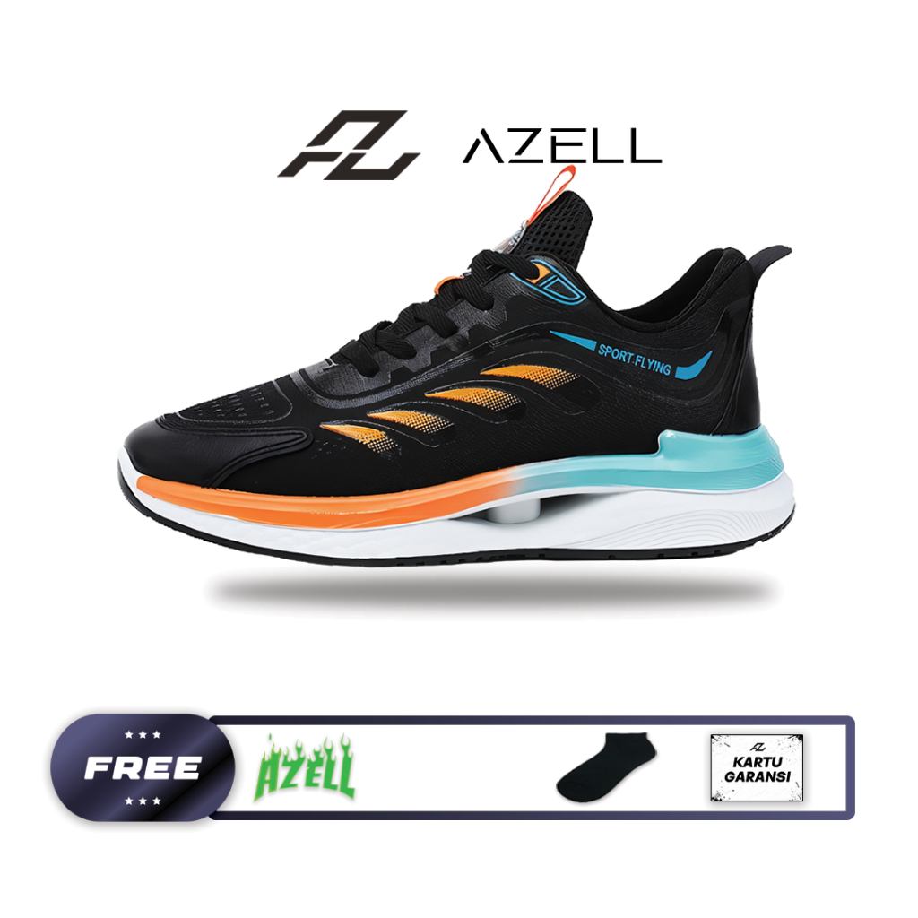 Jual AZELL Camorra Sepatu Sneakers Olahraga Sport Pria | Shopee Indonesia