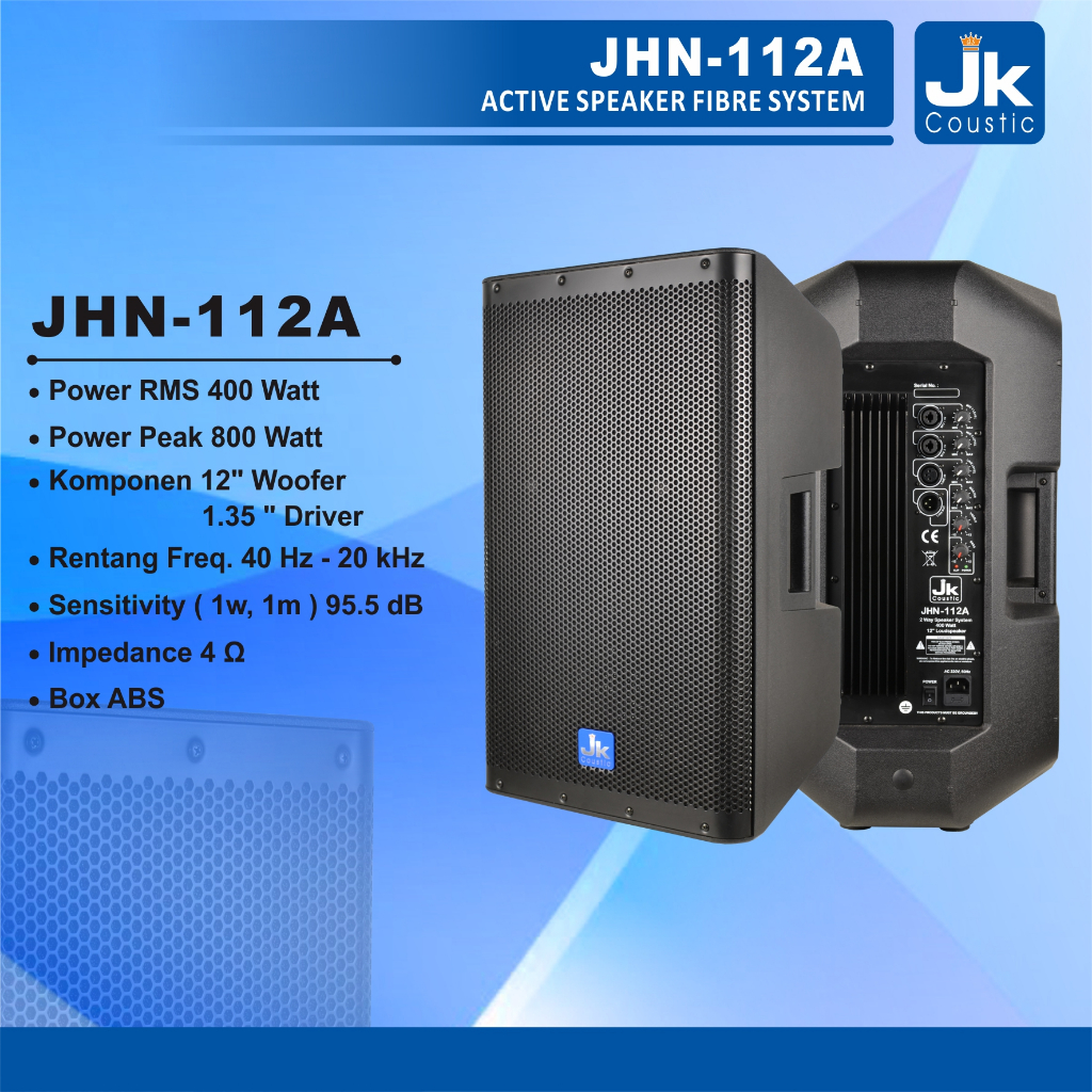 Jual Speaker aktif 12 inch Jk coustic JHN 112A | Shopee Indonesia